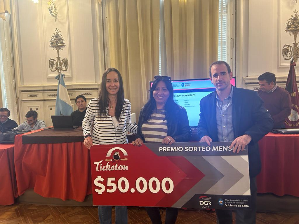 Se concretó el tercer sorteo mensual de Ticketon 2023 correspondiente a ...
